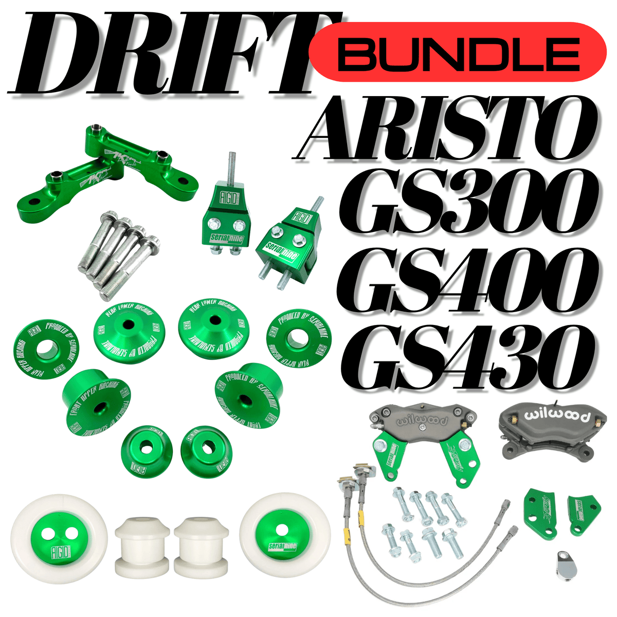 GS300/400/430/Aristo Drift Bundle – SERIALNINE