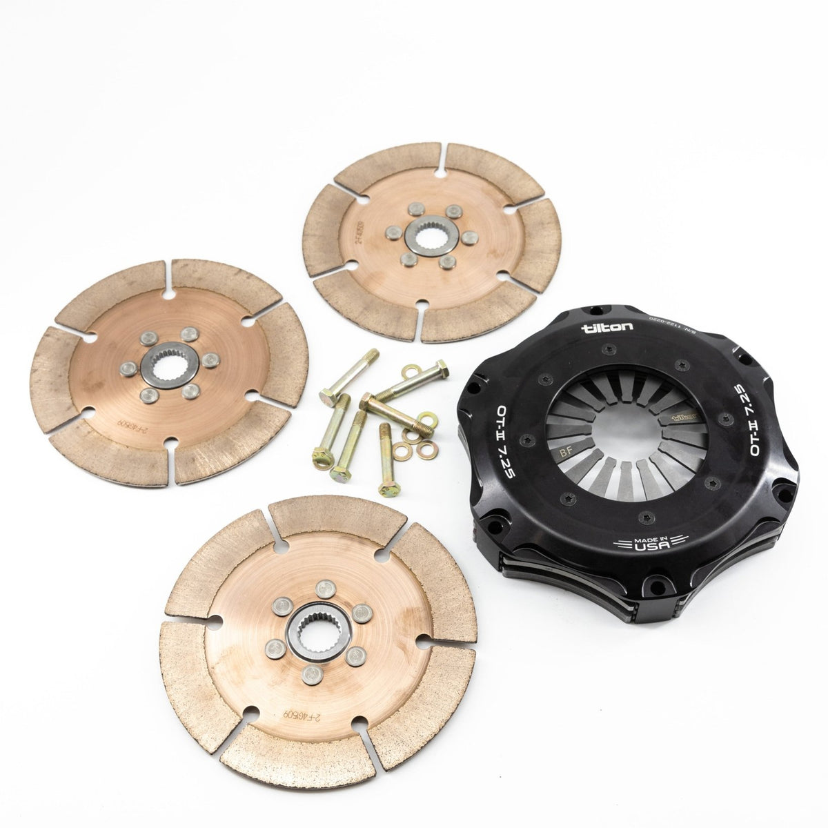 TILTON Triple Metallic Racing Clutch - SERIALNINE